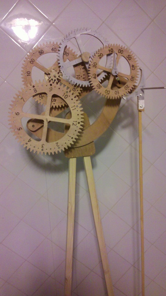 Wood Gear Clock Project - Kustoms by Kent