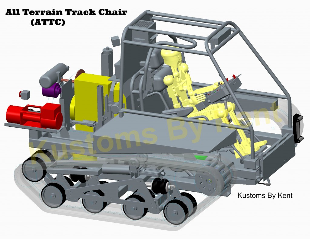 All Terrain Track Chair (ATTC) - Kustoms by Kent